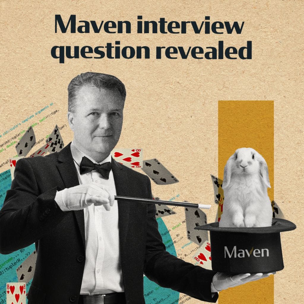Maven interview question revealed - Maven Securities